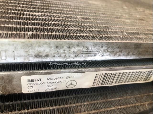 Радиатор охлаждения двигателя, дополнительный на Mercedes GLC (X253)