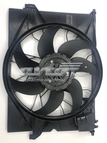 A2215000993 Mercedes диффузор радиатора охлаждения, в сборе с мотором и ...