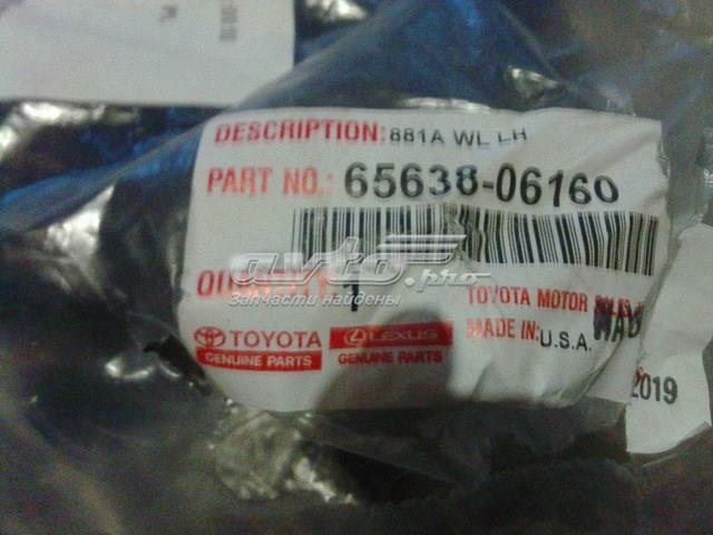 6563806010 Toyota подкрылок задний левый