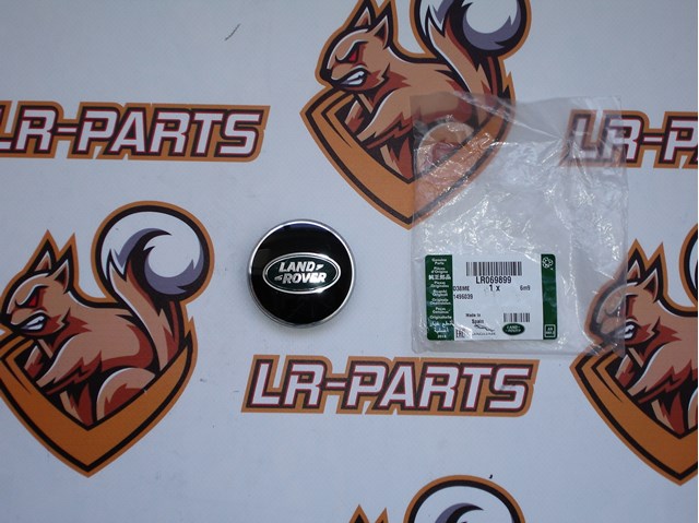 LR069899 Land Rover колпак колесного диска bright black range rover