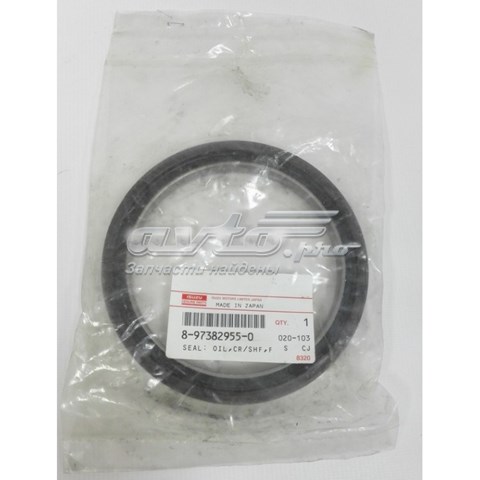 8973829550 Isuzu сальник коленвала передний bz4219f isuzu 4hk1