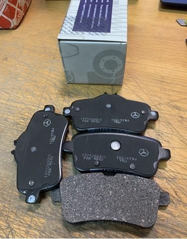 0074207720 Mercedes задние тормозные колодки