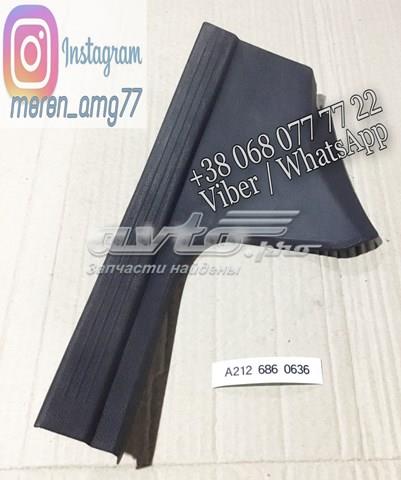 A2126860636 Mercedes накладка дверного порога внутренняя задняя правая