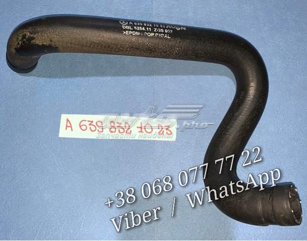 A6398321023 Mercedes шланг водопруба viano vito w639 2.2 07-11