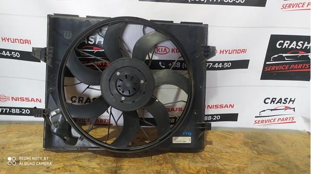 624540 TYC диффузор радиатора охлаждения, в сборе с мотором и крыльчаткой