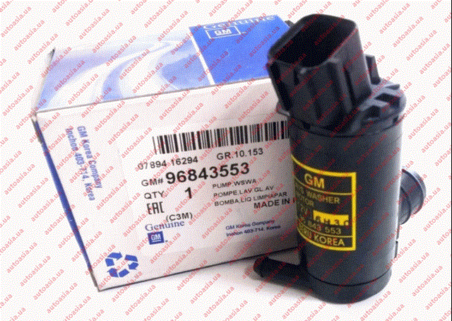 96843553 General Motors насос омывателя стекла