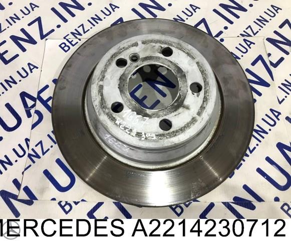 A2214230712 Mercedes диск тормозной задний