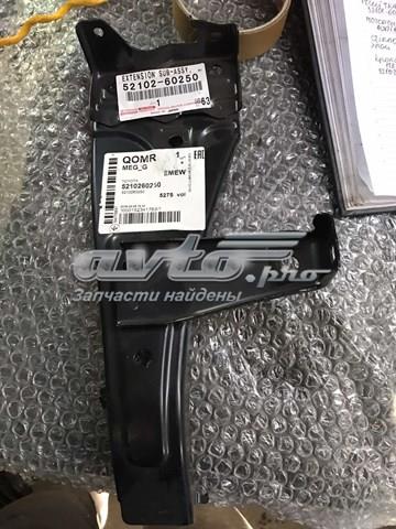 5210360260 Toyota левый кронштейн переднего бампера