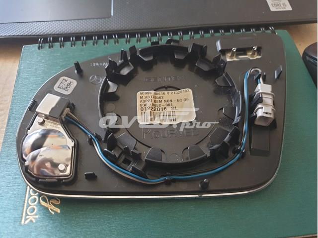A0998100616 Mercedes зеркальный элемент зеркала заднего вида правого