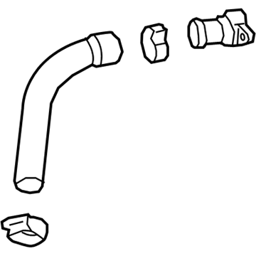 25415F2100 Hyundai/Kia патрубок охлаждения нижний новый оригинал