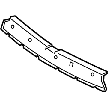 5271960010 Toyota молдинг решетки бампера переднего верхний