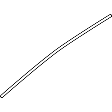 802824BA3A Nissan молдинг двери верхний перед прав хром