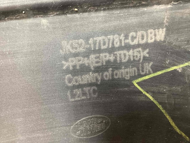 LR105876 Land Rover бампер задний хор сост ck5217d781aa