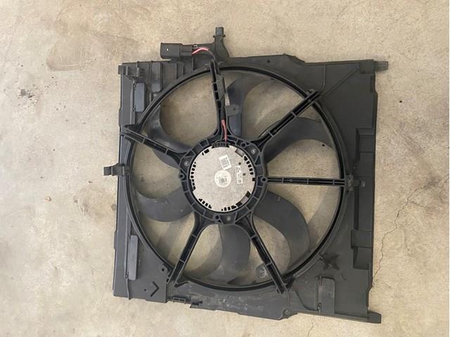 17427634467 BMW диффузор радиатора охлаждения, в сборе с мотором и