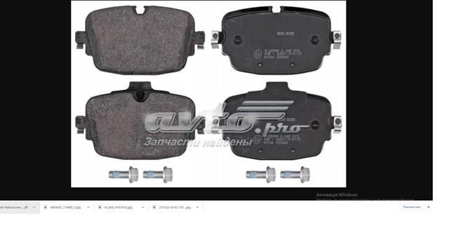 4M0698451AA VAG колодки тормозные задние дисковые