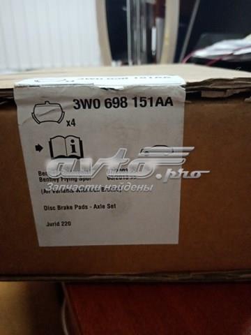 3W0698151P VAG колодки передние