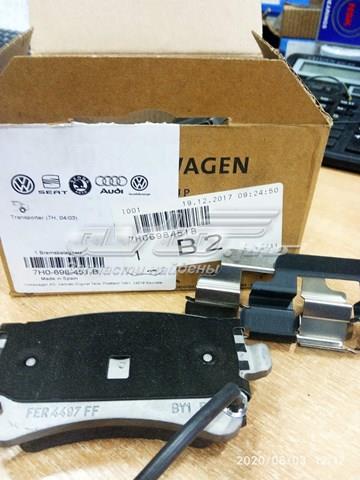 7H0698451B VAG задние колодки