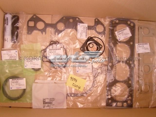 93740204 General Motors комплект прокладок двигателя полный