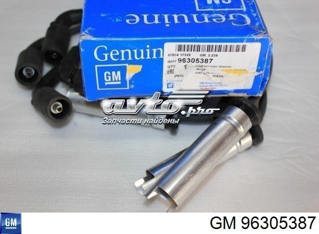 96305387 General Motors провода высоковольтные, комплект