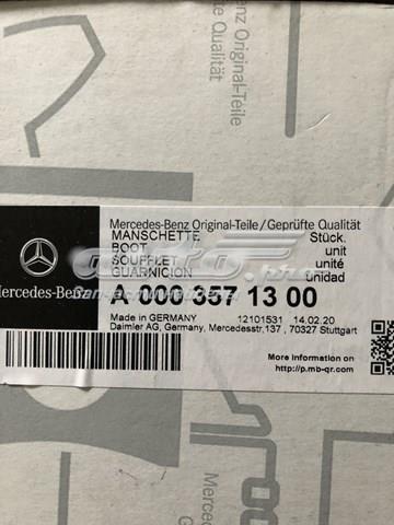 A0003571300 Mercedes пыльник шруса передней полуоси внутренний