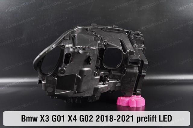 63117466119 BMW стекло фары левое