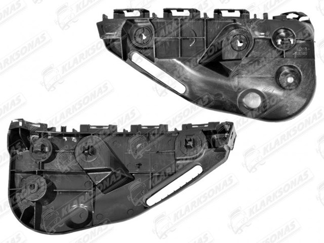 Кронштейн бампера переднего правый для Toyota Hilux GUN12, GUN13 ...