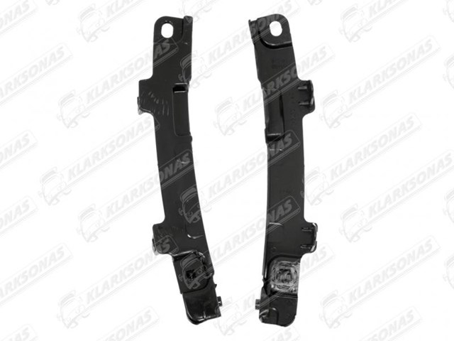 525360E030 Toyota левый кронштейн переднего бампера