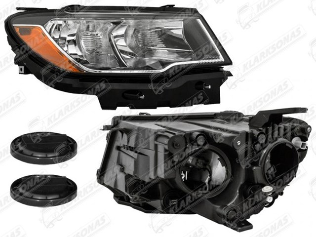 55112706AC Chrysler jeep, compass, фара правая usa, 2017-20