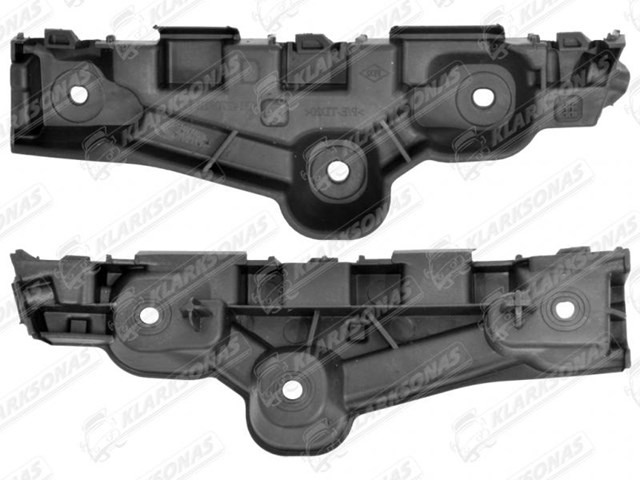 631433758R Renault (RVI) левый кронштейн переднего бампера