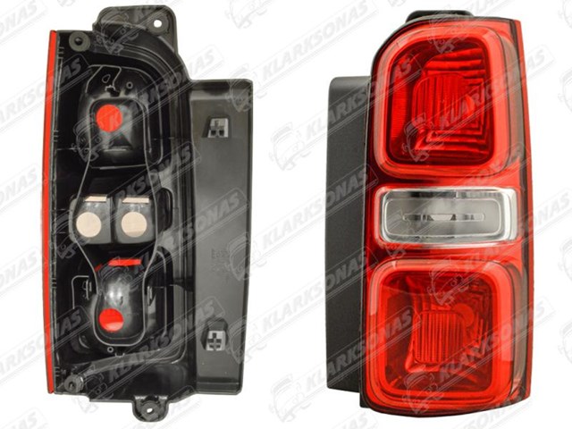 9808243080 Peugeot/Citroen фонарь задний правый