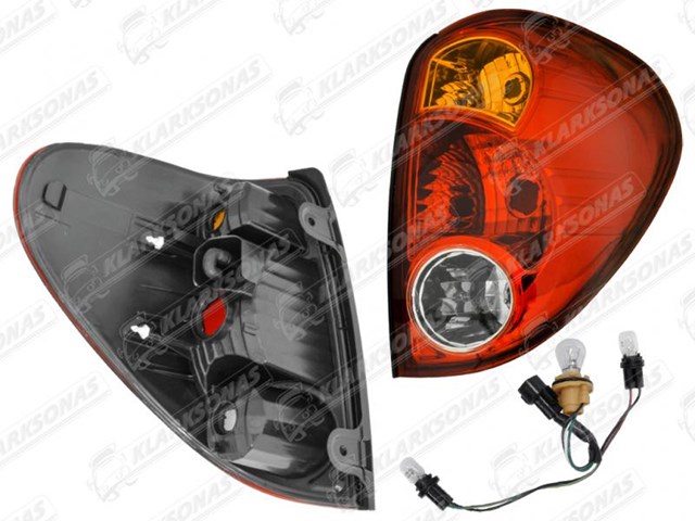Фонарь задний правый на Mitsubishi L200 KA_T, KB_T пикап (2005 - 2015 ...