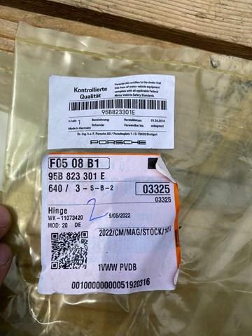 95B823301E Porsche заменено на 95b823301f