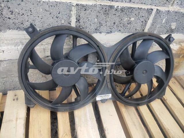 214813JA2E Nissan диффузор радиатора охлаждения, в сборе с мотором и