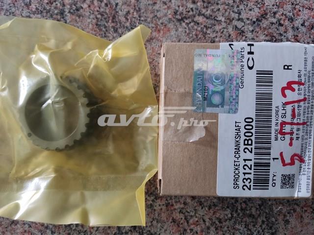 231212B000 Hyundai/Kia звездочка-шестерня привода коленвала двигателя