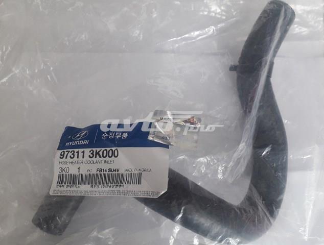 973113K000 Hyundai/Kia патрубок отопителя (97311-3k000 mobis)