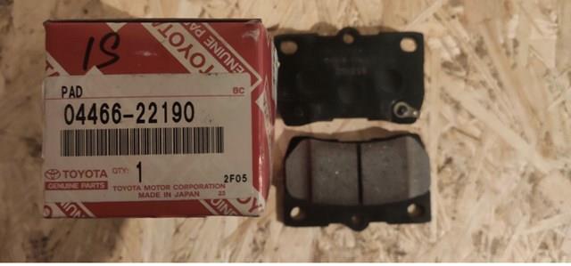 0446622190 Toyota Колодки тормозные задние дисковые