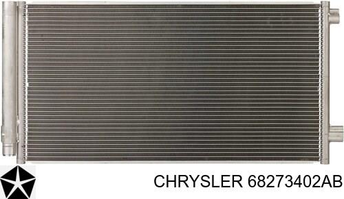 68273402AB Chrysler радиатор кондиционера