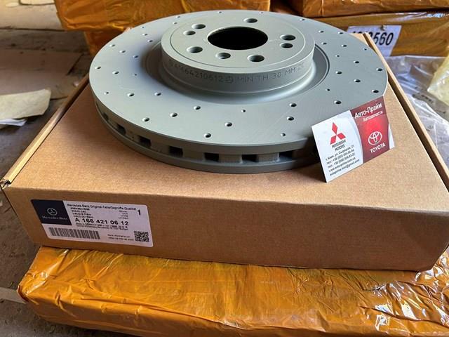 A1664210612 Mercedes диск тормозной передний