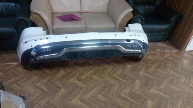 A1668851174 Mercedes молдинг бампера заднего