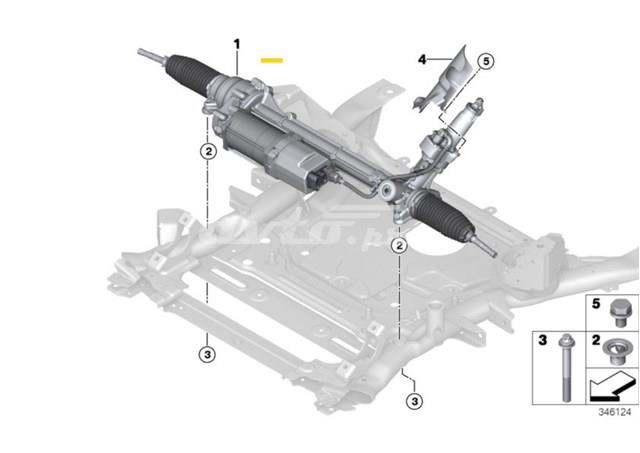 32106881441 BMW рулевая рейка