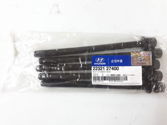 2232127400 Hyundai/Kia болт головки блока цилиндров