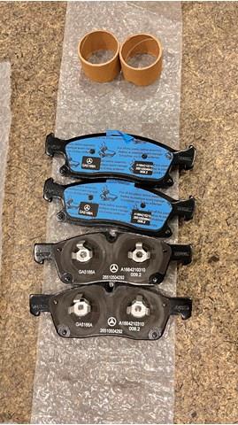 Тормозные колодки на Mercedes ML/GLE W166 (2011 - 2014) - Сравнить цены ...