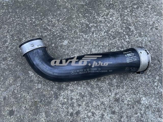 A1665280000 Mercedes шланг (патрубок интеркуллера верхний правый)