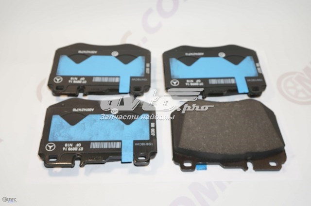 A008420182064 Mercedes колодки передние