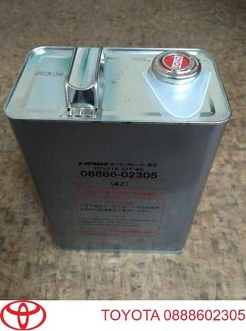 Масло трансмиссионное Toyota ATF WS Синтетическое 4 л 0888602305