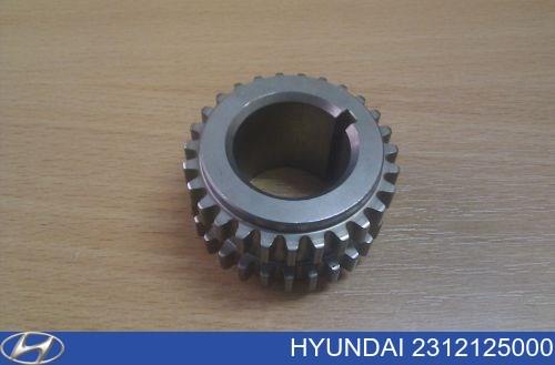 2312125000 Hyundai/Kia звездочка привода коленвала двигателя