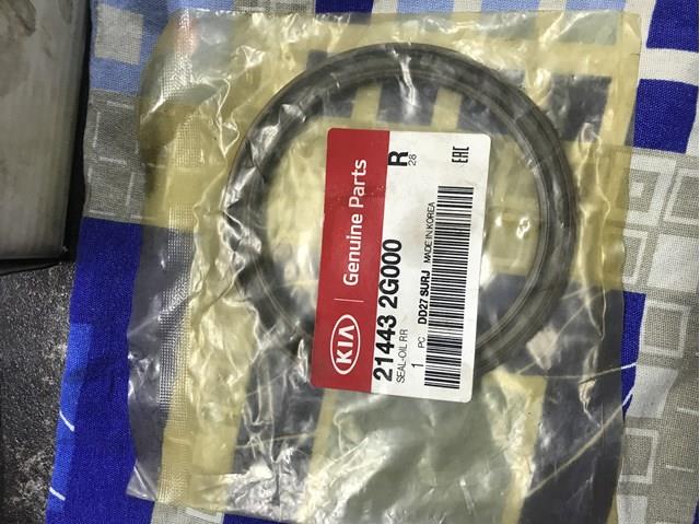 214432G000 Hyundai/Kia сальник коленвала двигателя задний