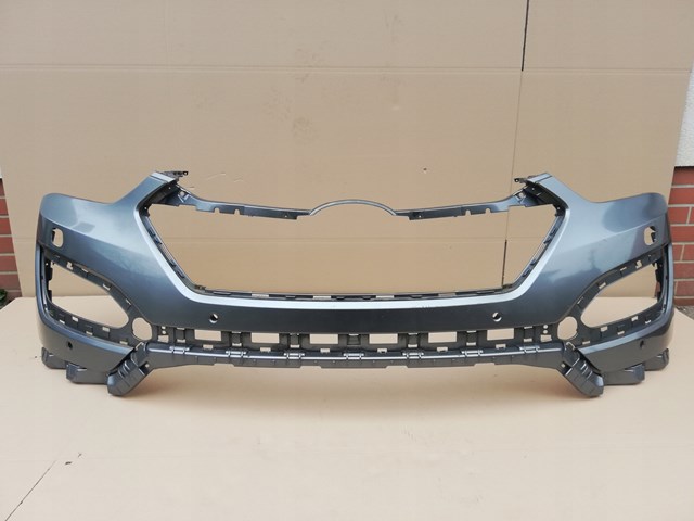 Бампер передний, нижняя часть на Hyundai Santa Fe III внедорожник (2012 ...