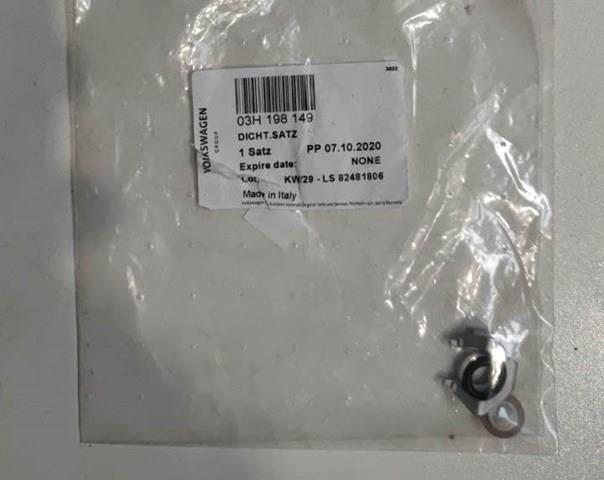 03H198149 VAG кольцо (шайба форсунки инжектора посадочное)
