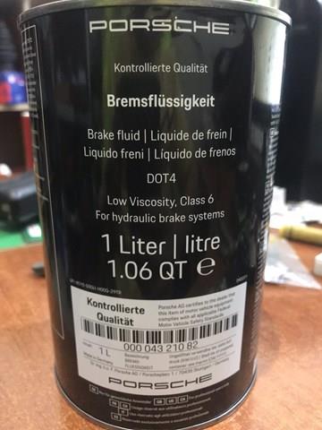 Тормозная жидкость Porsche 00004321082